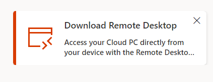 Using Cloud PC / Virtual desktop first time – Nintex IT Support KB